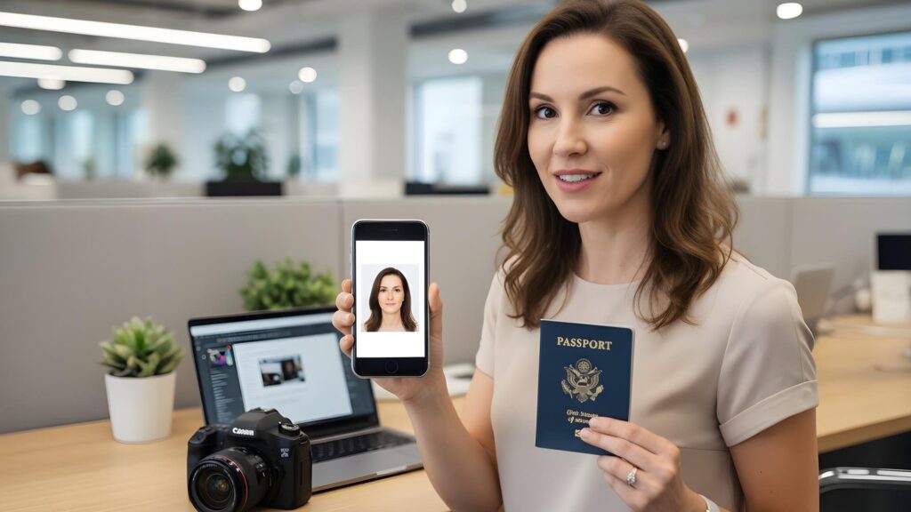 Guide to creating a U.S. passport image with accurate dimensions and ...